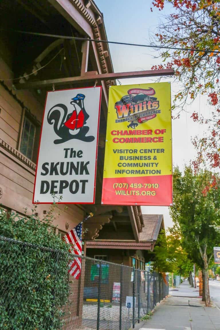 Pumpkin Express Skunk Train in Willits - A Mendocino County Autumn Gem ...