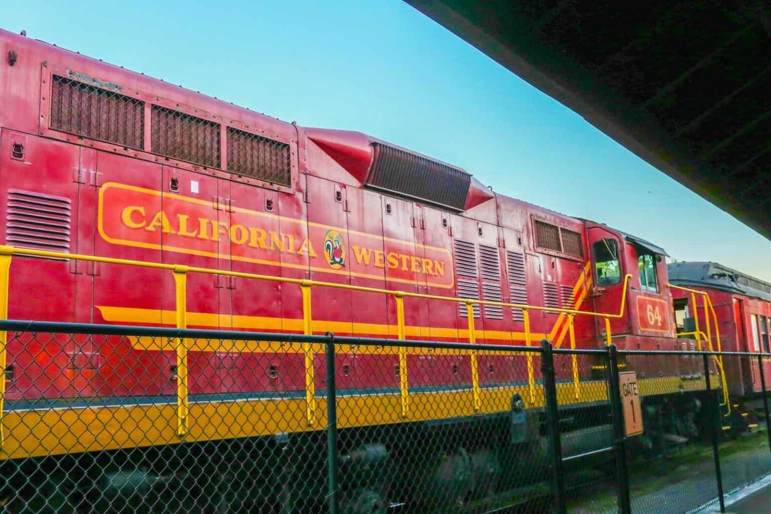 Pumpkin Express Skunk Train in Willits - A Mendocino County Autumn Gem - California Nomad